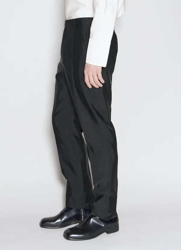 Saint Laurent High-waisted Faille Tailored Pants