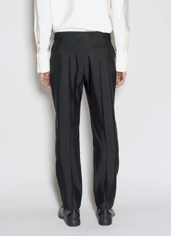 Saint Laurent High-waisted Faille Tailored Pants