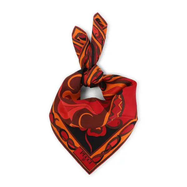 Emilio Pucci Silk Scarf - Multicolor