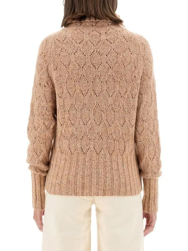 Kiton Turtleneck Sweater - Brown