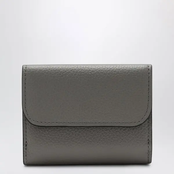 Chloé Grey Alphabet Mini Trifold Wallet - Gray