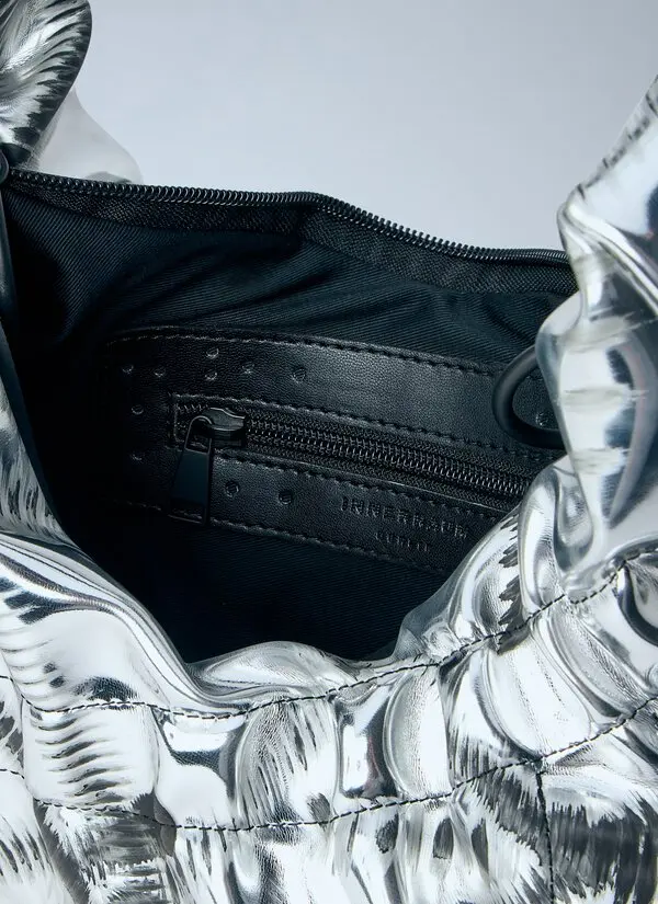 INNERRAUM Object Hm2 Small Crunch Half Moon Bag