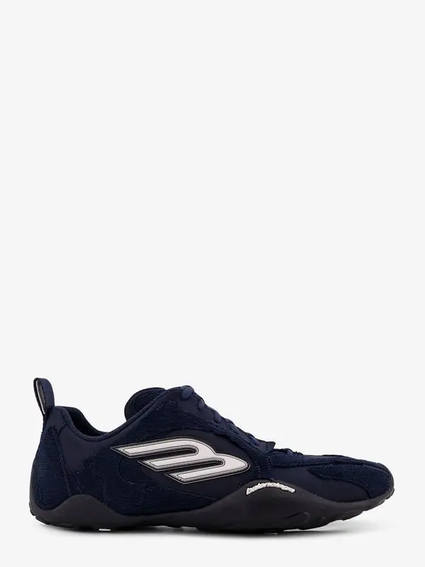 Balenciaga Monday Ultra Sneakers With Velvet Inserts - Multicolor