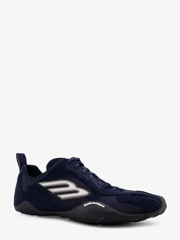 Balenciaga Monday Ultra Sneakers With Velvet Inserts - Multicolor