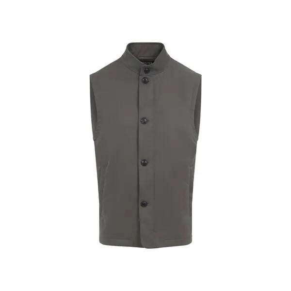 Zegna Sleeveless Vest - Gray