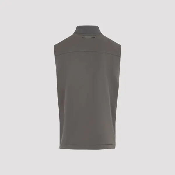 Zegna Sleeveless Vest - Gray