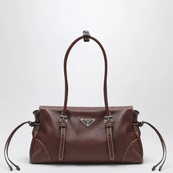 Prada Medium Bonnie Shopping Bag - Brown