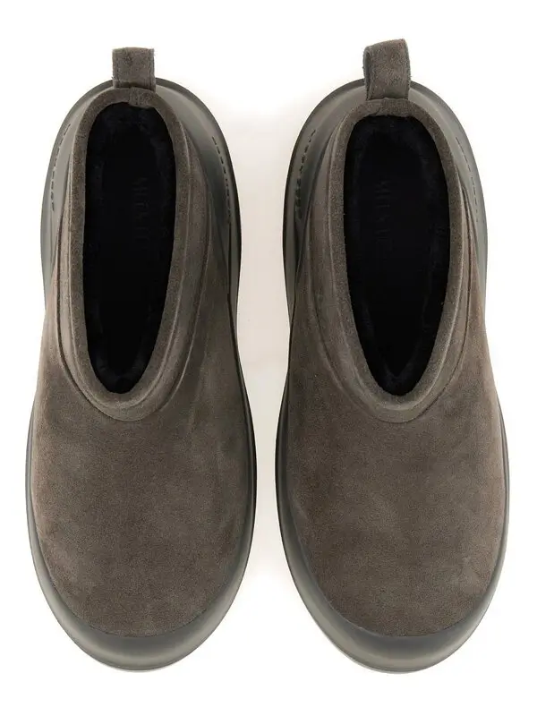 Moon Boot Cow Suede Ankle Boots