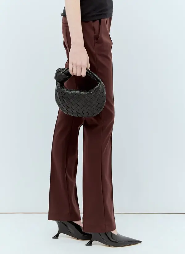 Sportmax Tailored Jersey Pants - Brown