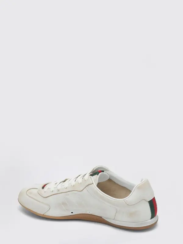 Gucci Calfskin Leather Sneakers - White