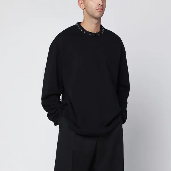 JIL SANDER Long-sleeve T-shirt With Studs