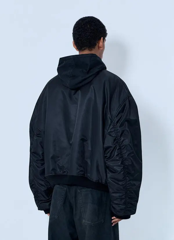 Balenciaga Hooded Bomber Jacket