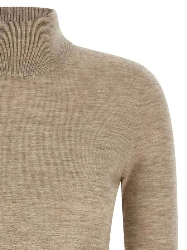 Max Mara Meana Turtleneck Sweater - Cream