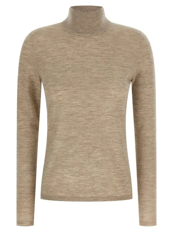 Max Mara Meana Turtleneck Sweater - Cream