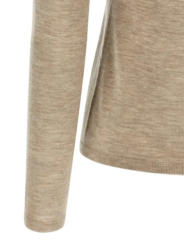 Max Mara Meana Turtleneck Sweater - Cream