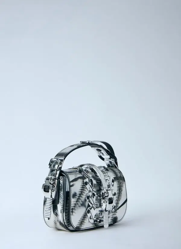 INNERRAUM Object C02 Handbag With Metallic Embellishments