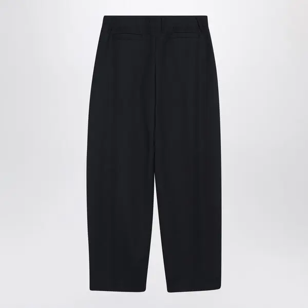 Alexander McQueen Wide Leg Wool Trousers