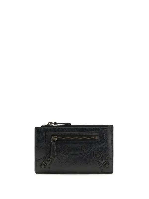 Balenciaga Le City Long Card Holder - Black