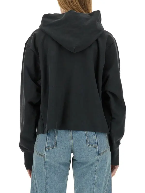 MAISON MARGIELA Cotton Hoodie - Black