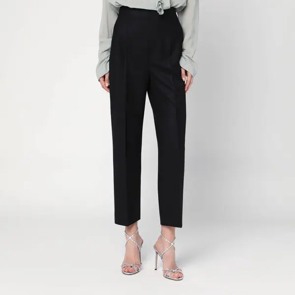 Alberta Ferretti Wool-blend Trousers
