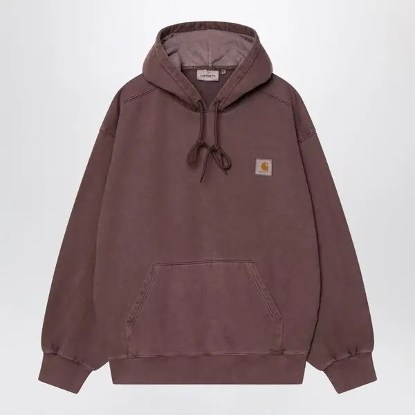 Carhartt Work In Progress Garment Dyed Hooded Sweatshirt - Black