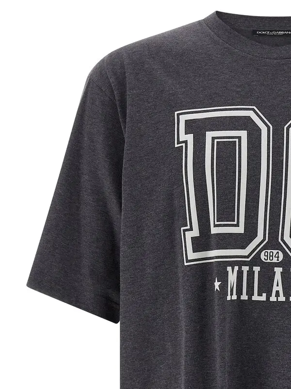 Dolce & Gabbana Flocked Print T-shirt