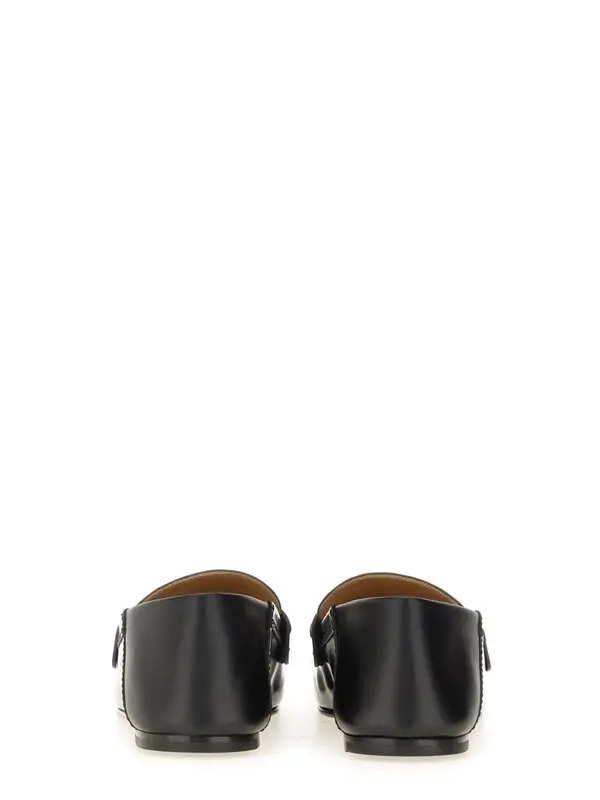 Jacquemus Moccasin Carre Loafers - Black