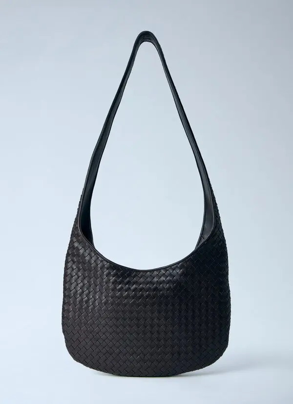 Bottega Veneta Medium Intrecciato Hobo Bag - Brown