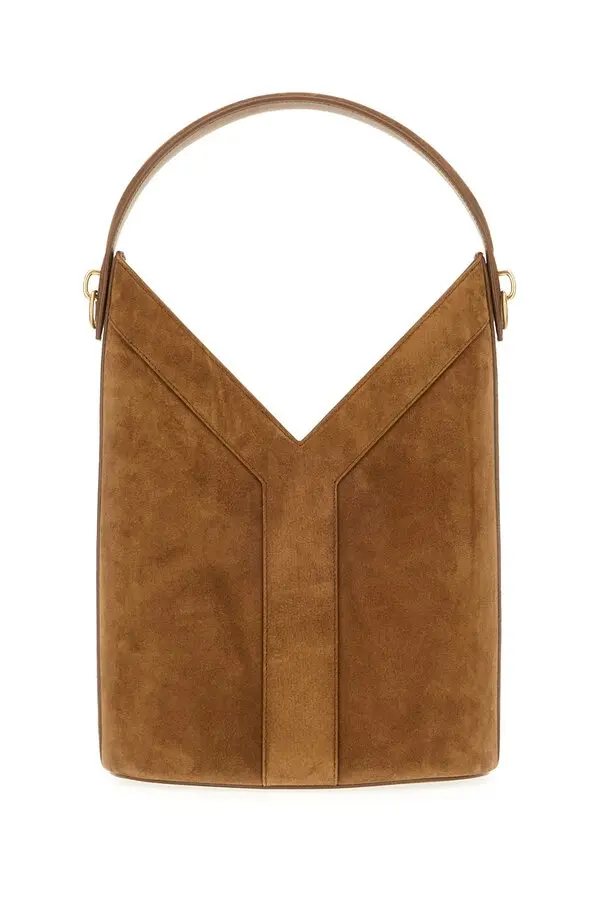 Saint Laurent Suede Bucket Bag