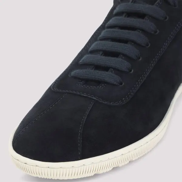 Giorgio Armani Goat Leather Lace-up Sneakers