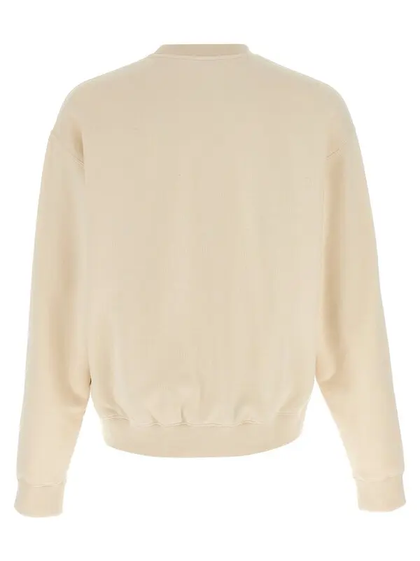 JIL SANDER Logo Print Sweatshirt - Cream