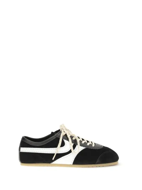 Dries Van Noten Suede Sneakers - Black