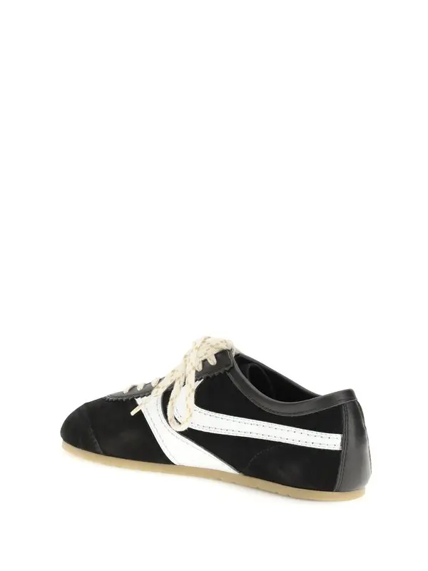 Dries Van Noten Suede Sneakers - Black