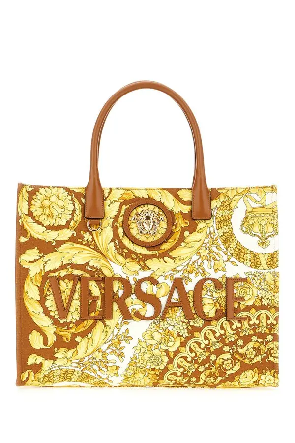Versace Tote Bag With Medusa Emblem