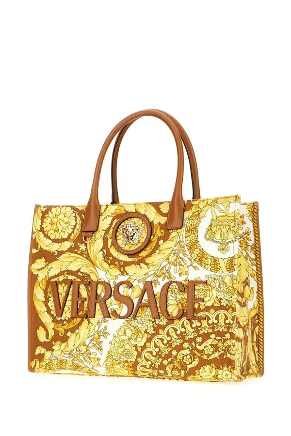 Versace Tote Bag With Medusa Emblem