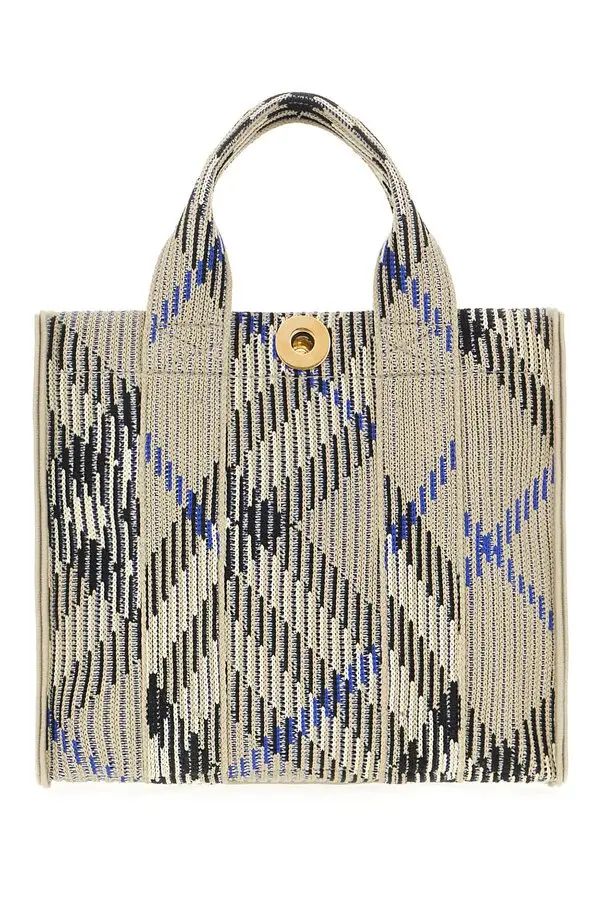 Burberry Woven Tote Bag - Multicolor
