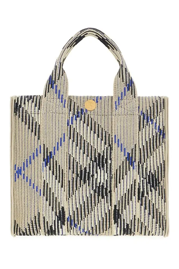 Burberry Woven Tote Bag - Multicolor