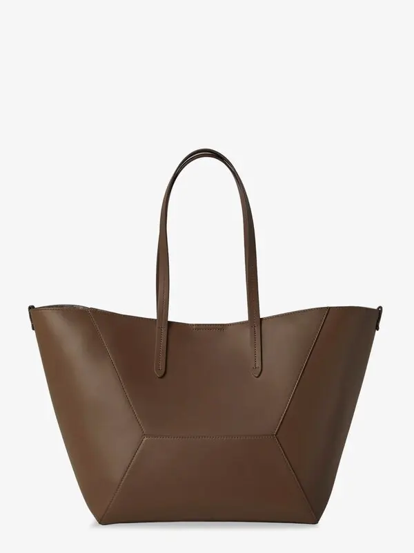 Brunello Cucinelli Duo Hammered Leather Tote - Multicolor