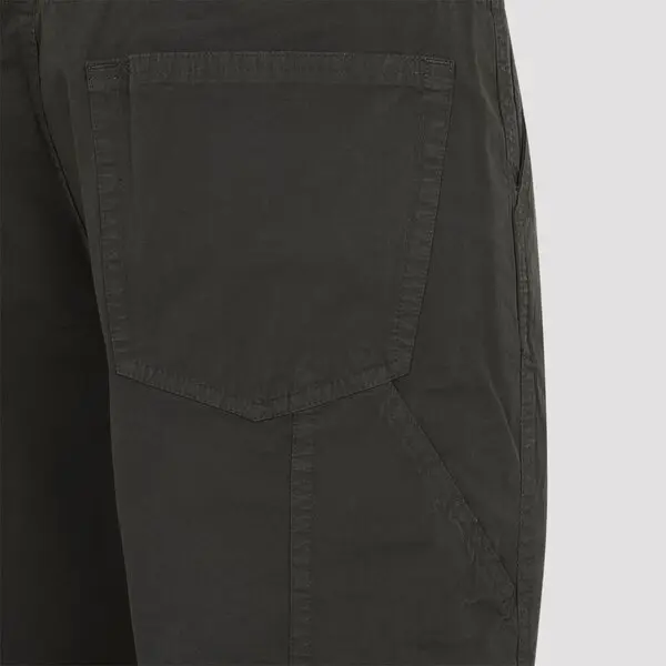 Dries Van Noten Pickerbys Straight Leg Cotton Pants - Green