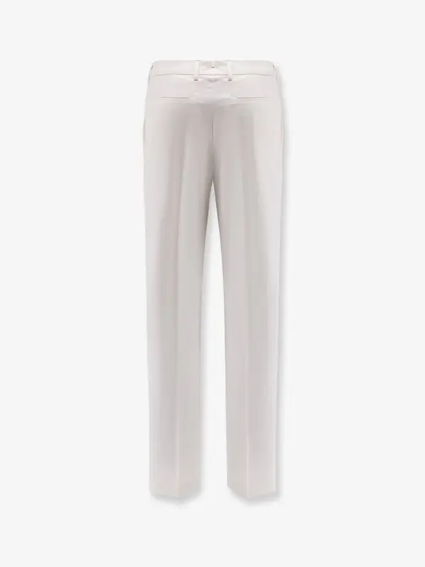 BOSS Cotton And Silk Blend Trousers