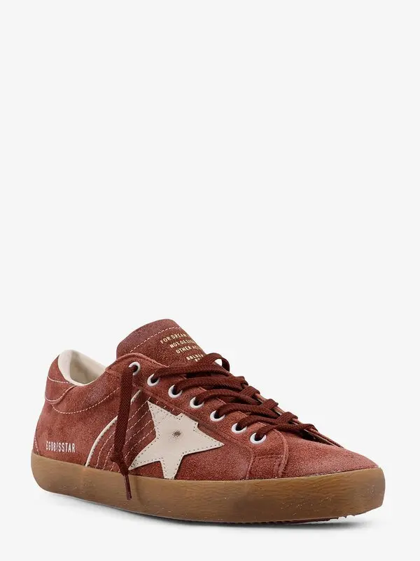 GOLDEN GOOSE Super Star Double Quarter Suede Sneakers