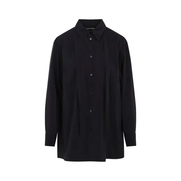 LEMAIRE Silk Blend Long Sleeve Shirt