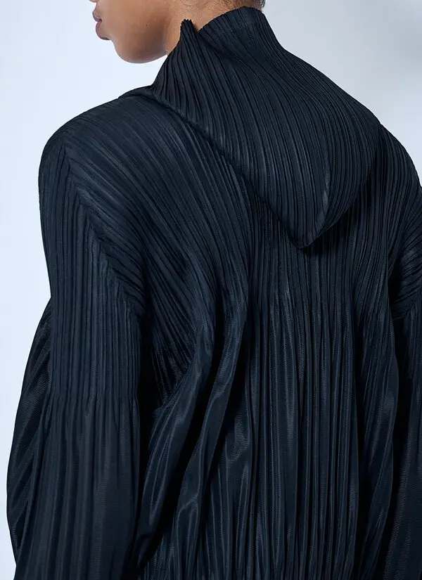 Issey Miyake Zip-up Pleated Jacket