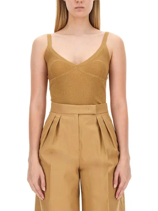 Max Mara Gallura Knit Top - Cream