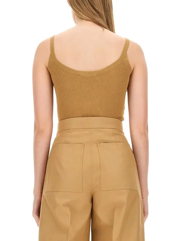 Max Mara Gallura Knit Top - Cream