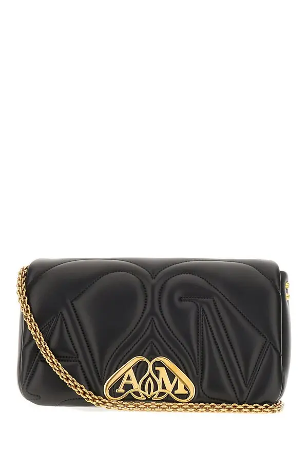 Alexander McQueen Quilted Logo Crossbody Bag - Multicolor