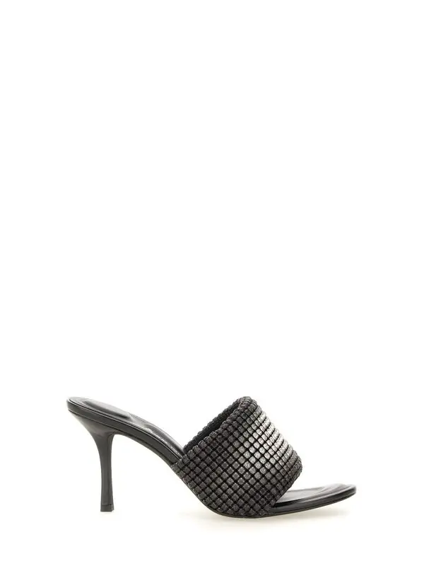 Alexander Wang Sabot Heiress Mules - Black