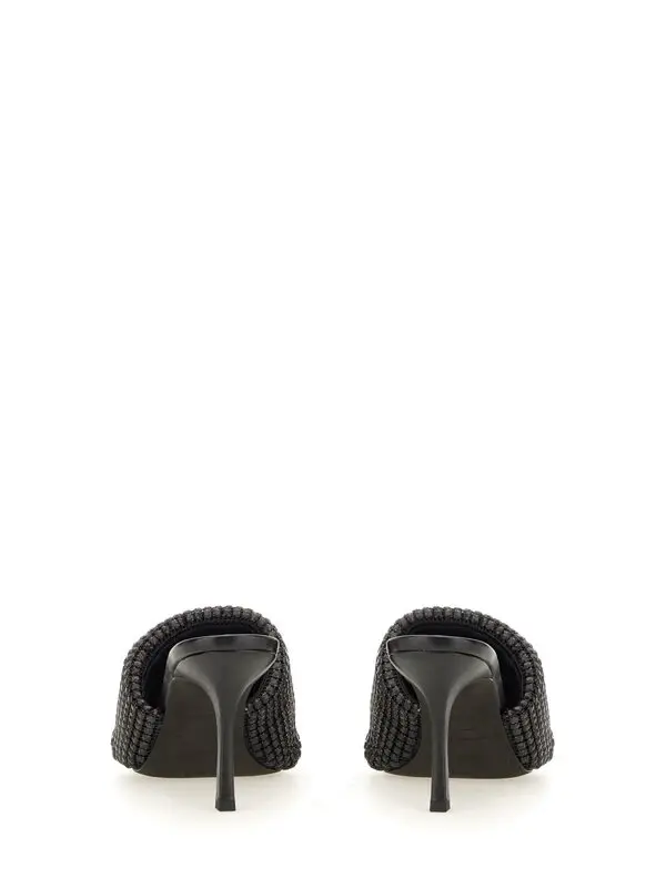 Alexander Wang Sabot Heiress Mules - Black