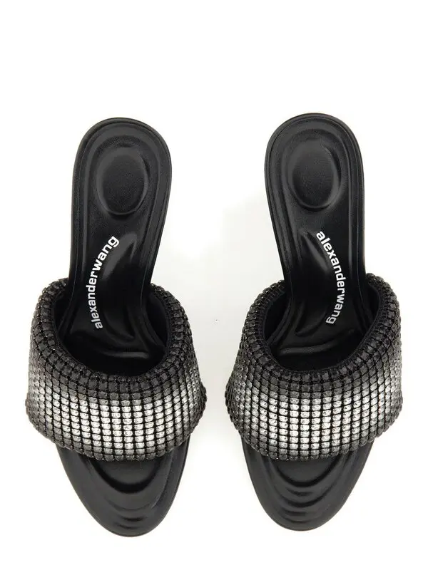Alexander Wang Sabot Heiress Mules - Black