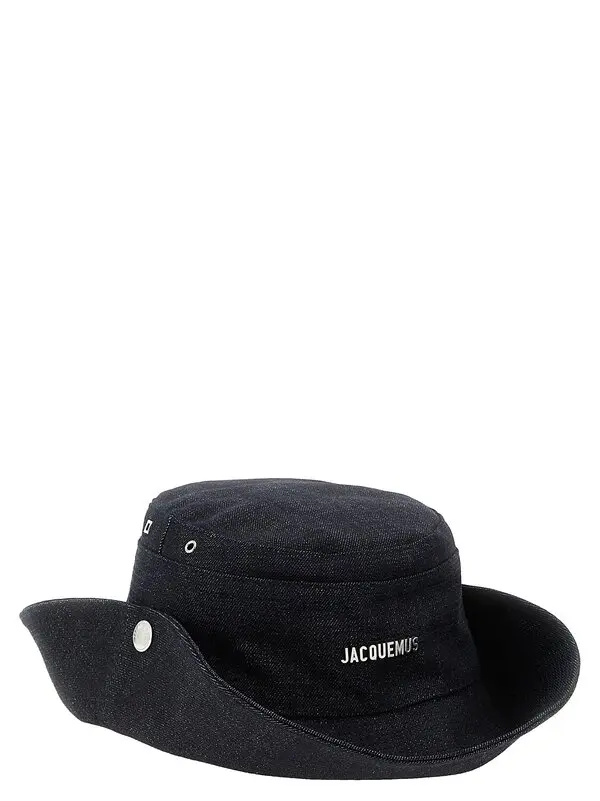 Jacquemus Le Bob De-nîmes Bucket Hat - Blue